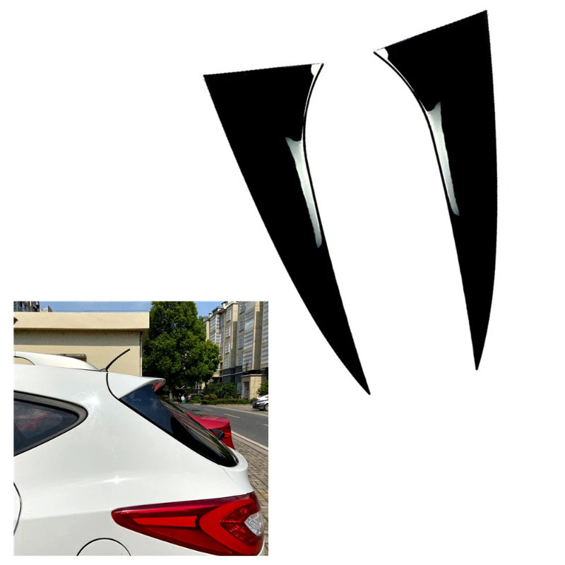 Rear Window Trim Side Spoiler Wing Tail Gate Trunk Lid Windshield Cover ...
