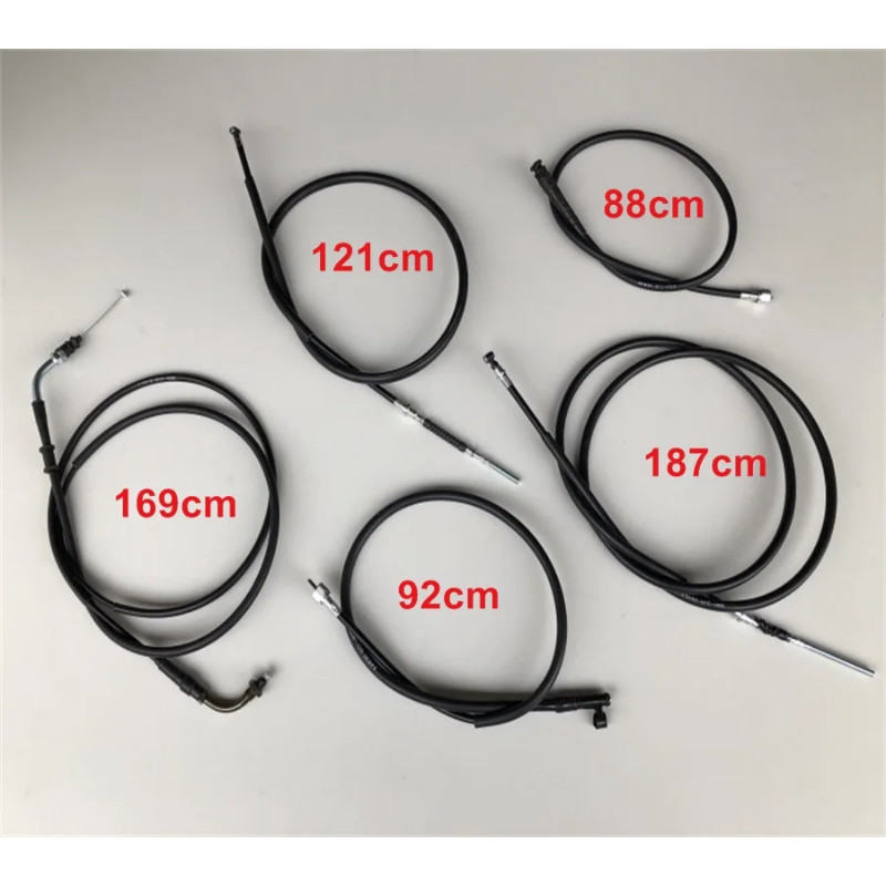 Motorcycle throttle cable before and after the brake speed soft shaft ...