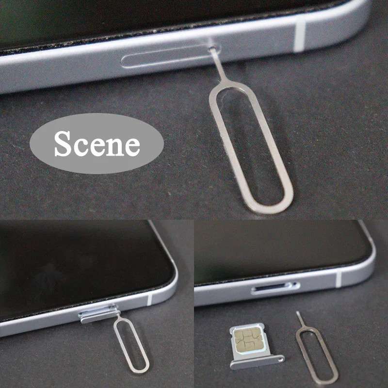 1pcs Sim Card Pin Key Needle SIM Card Tray Remover Eject Tool Pin Key ...