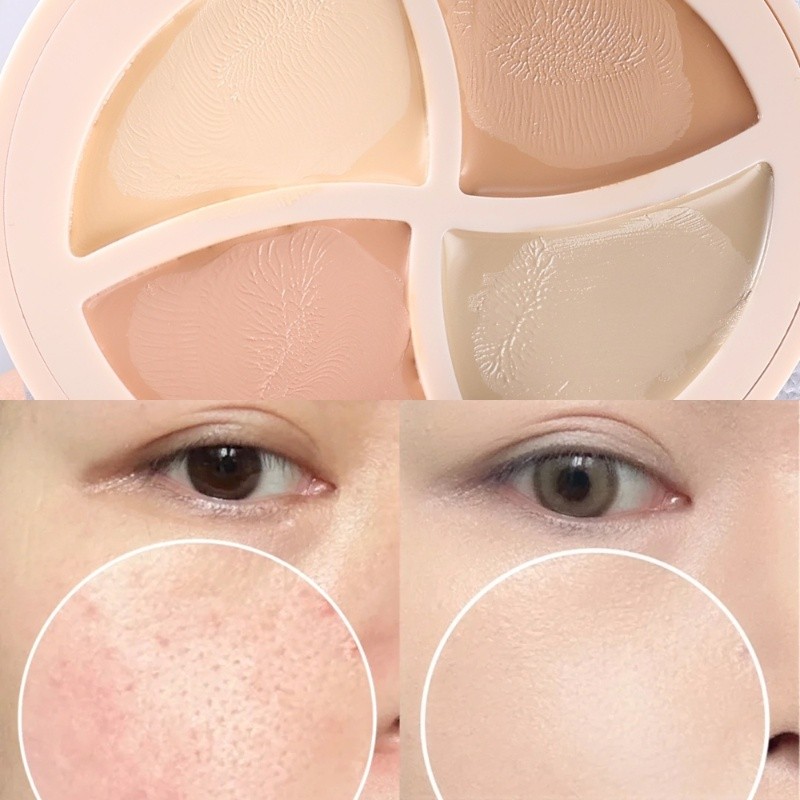 SWEET MINT Four-Color Matte Moisturizing Concealer Professional ...