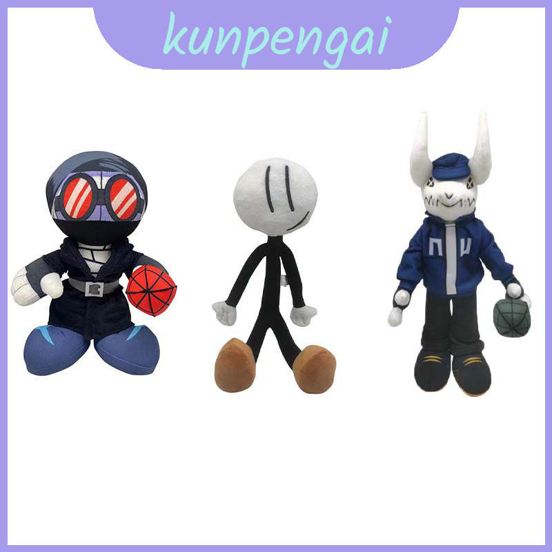 Night Funkin Friday Plush Toy Fnf Skid Pump Stuffed Dolls For Ages ...