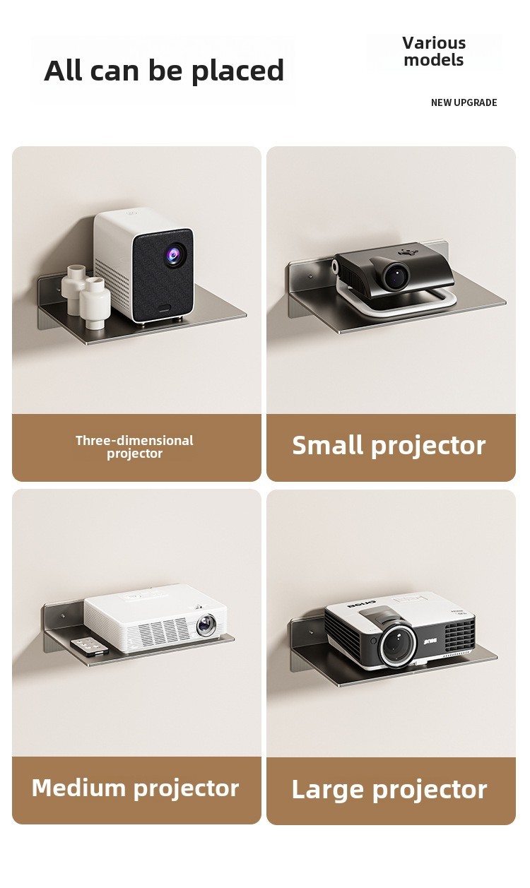 No-Drill Wall Mounted Router Rack - Heavy Duty Cable Management Shelf ...