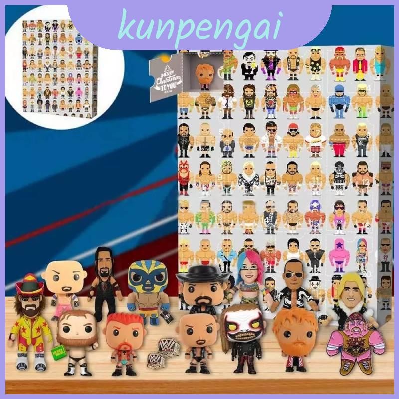 Wwe Stylish Advent Calendar Exclusive Holiday Countdown Box Acrylic ...