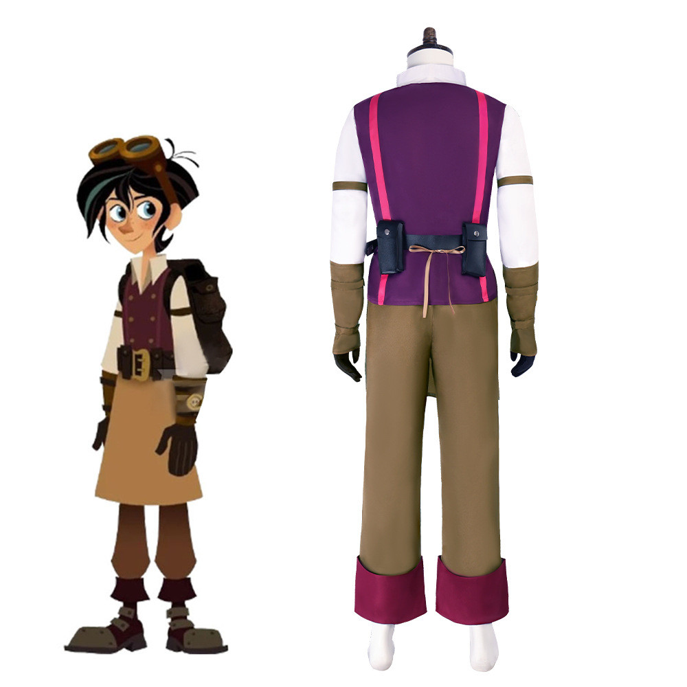 Tangled Varian Halloween Cosplay Costume - Rapunzel Antagonist Roleplay ...