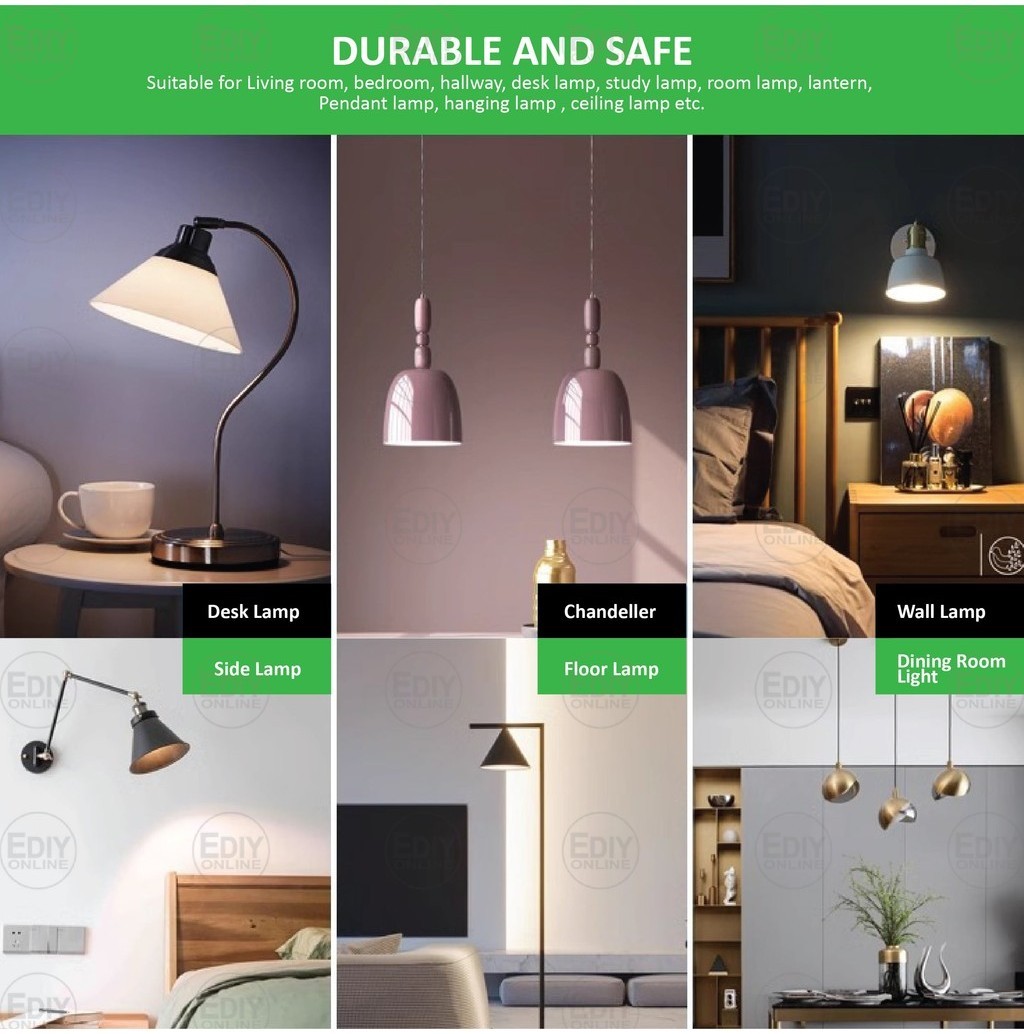 【NEW】PROSMK 10W 12W 15W 18W E27 LED Bulb Downlight 6500k White Daylight ...