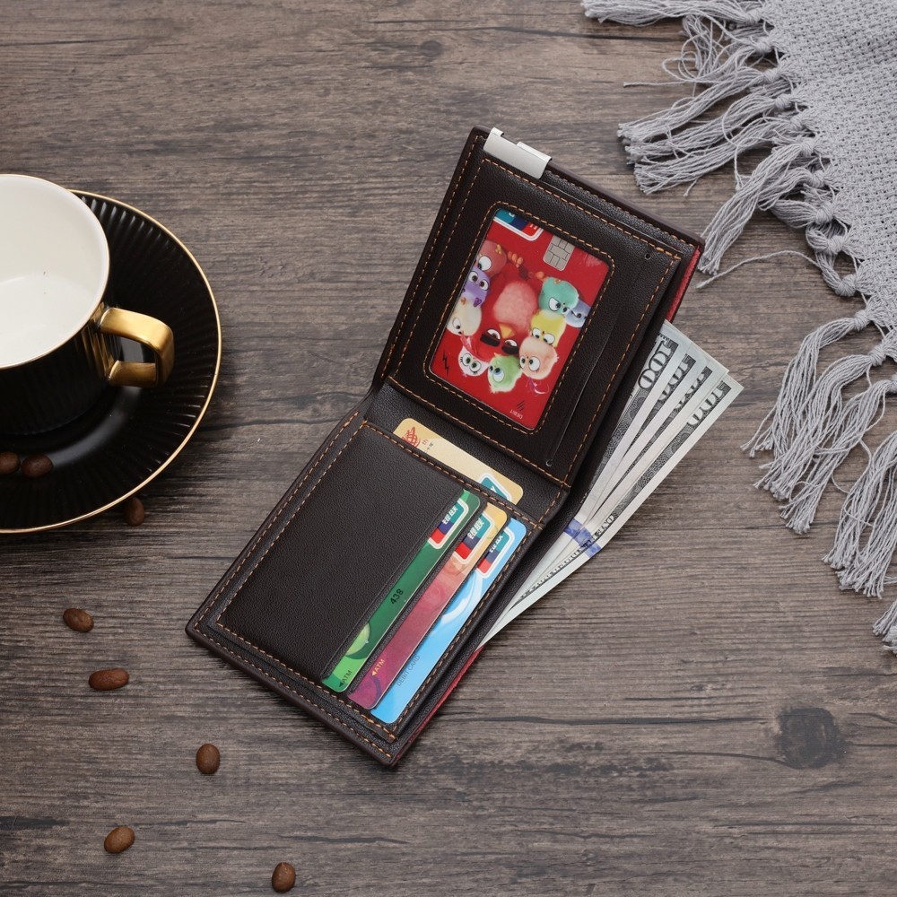 Personalized Wallet for Men Customized Picture Name Card Holder High ...