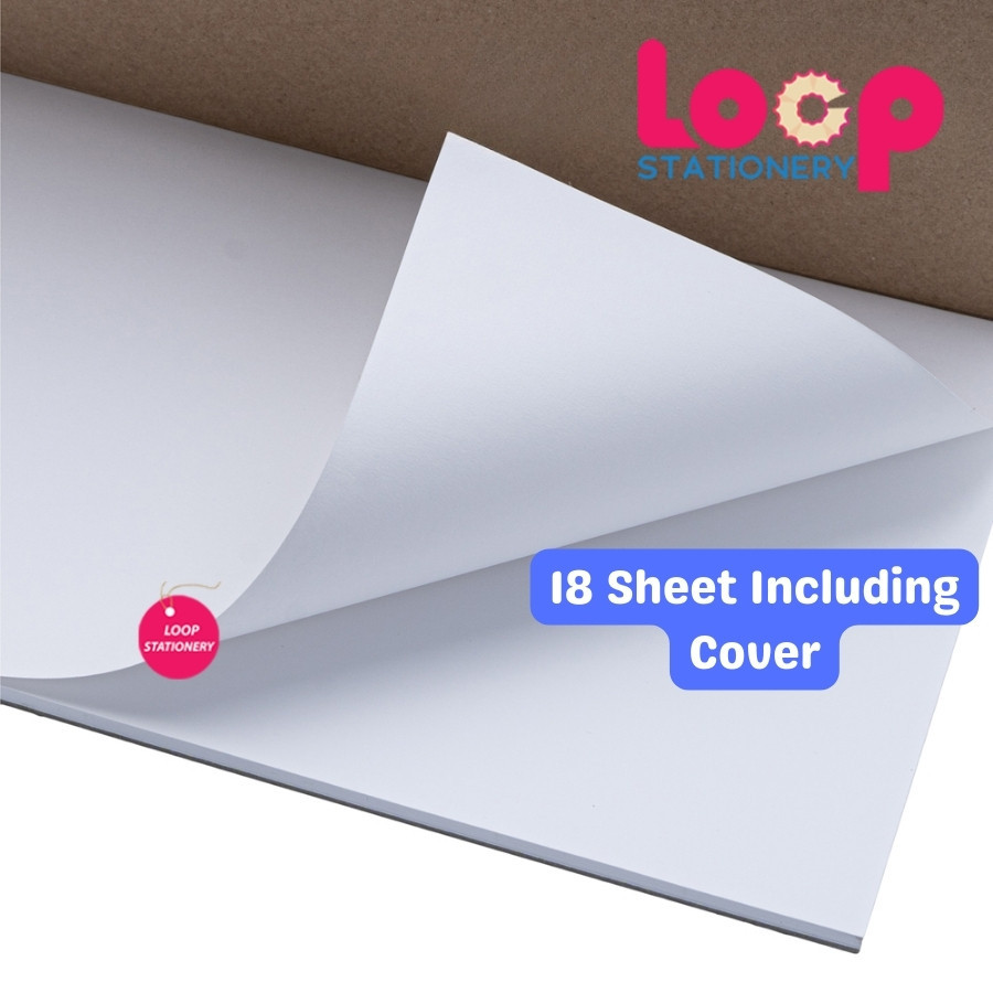 B4 Drawing Block Drawing Paper 100/135/160gsm 18 sheet | Shopee Malaysia