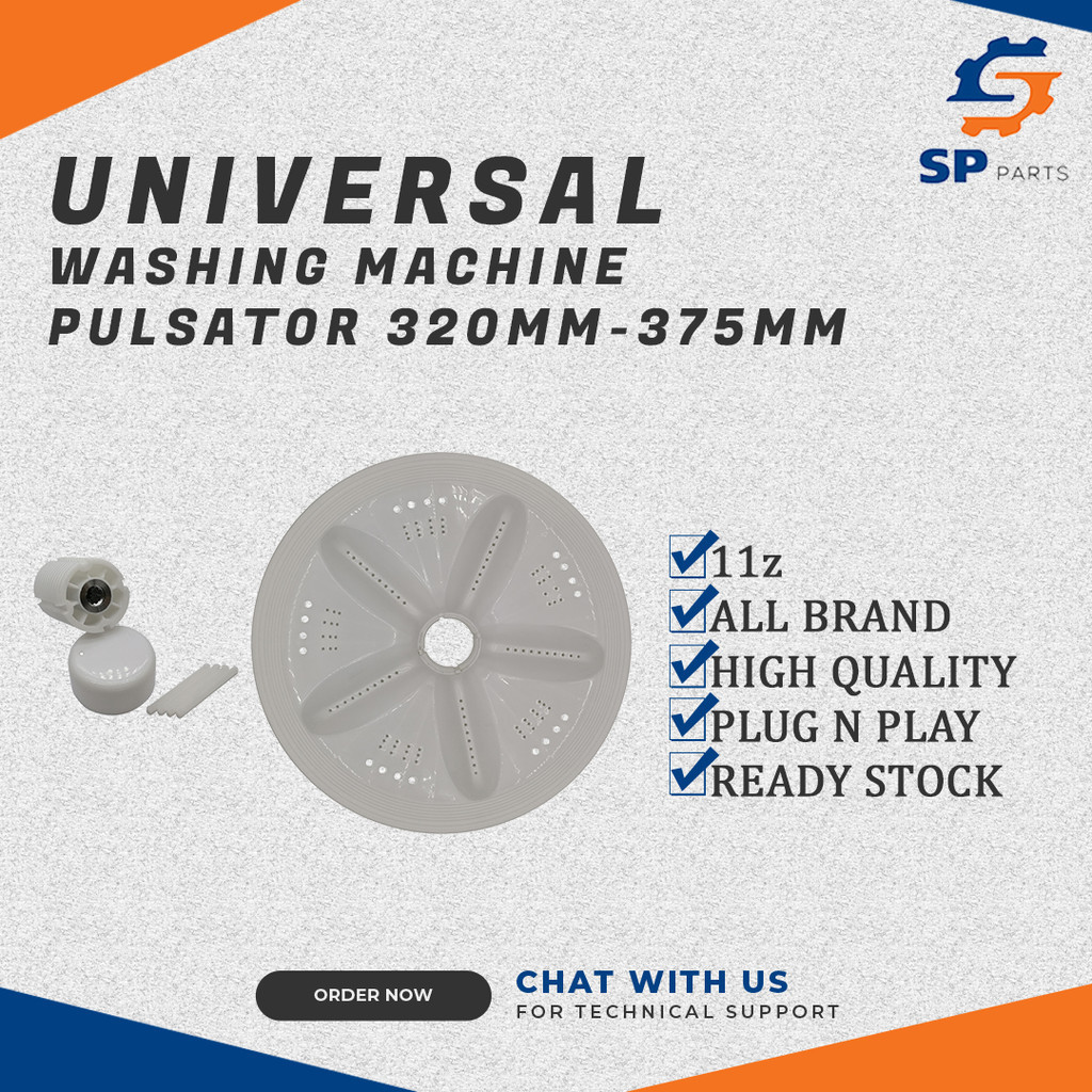 UNIVERSAL WASHING MACHINE MULTI PULSATOR 11GIGI | Shopee Malaysia