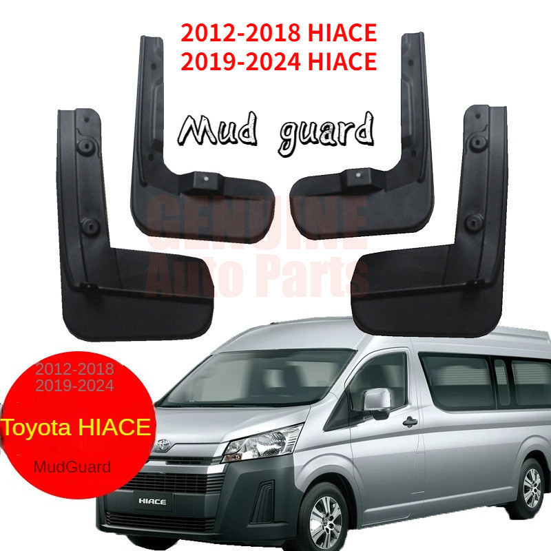 Mud Guard Mud Flap Guard for Toyota Hiace 2012 to 2018 / 2019-2024 ...