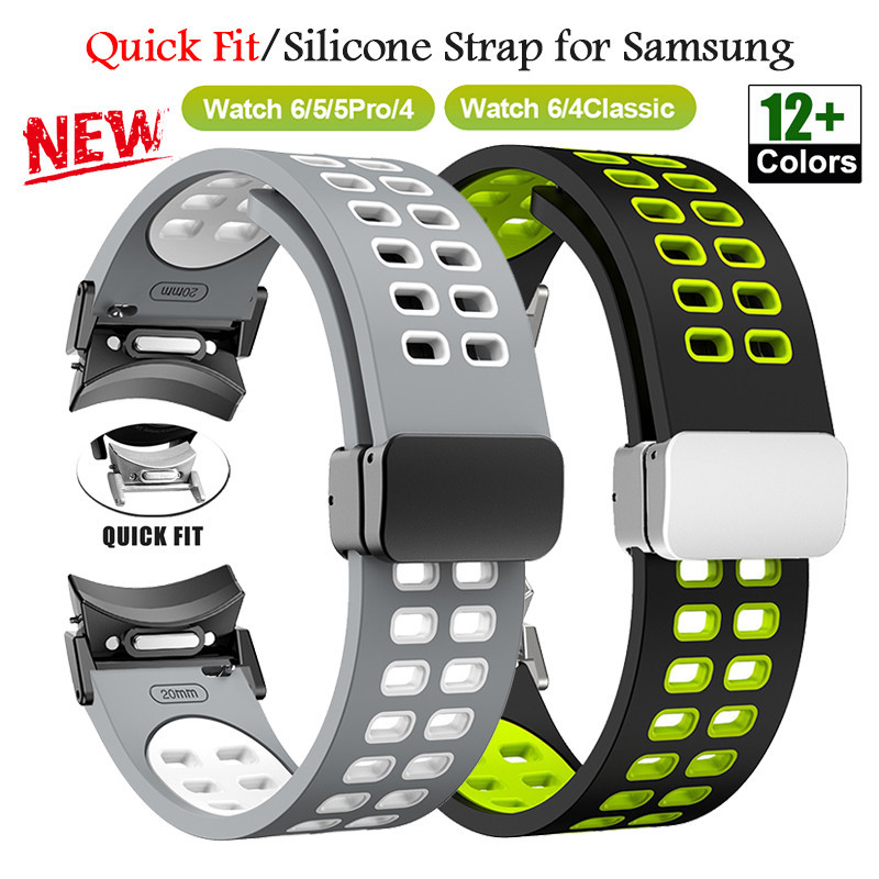Quick Fit Strap for Samsung Galaxy Watch 4/6 Classic 47mm 43 4/5/6 40mm ...
