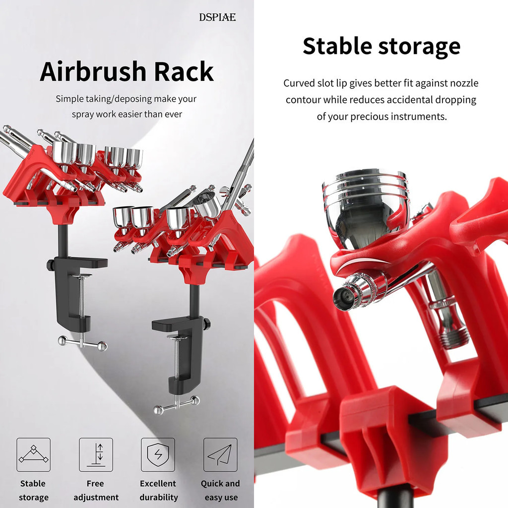 Dspiae Airbrush Rack / Airbrush Holder PT-AR Air Brush Holder ...