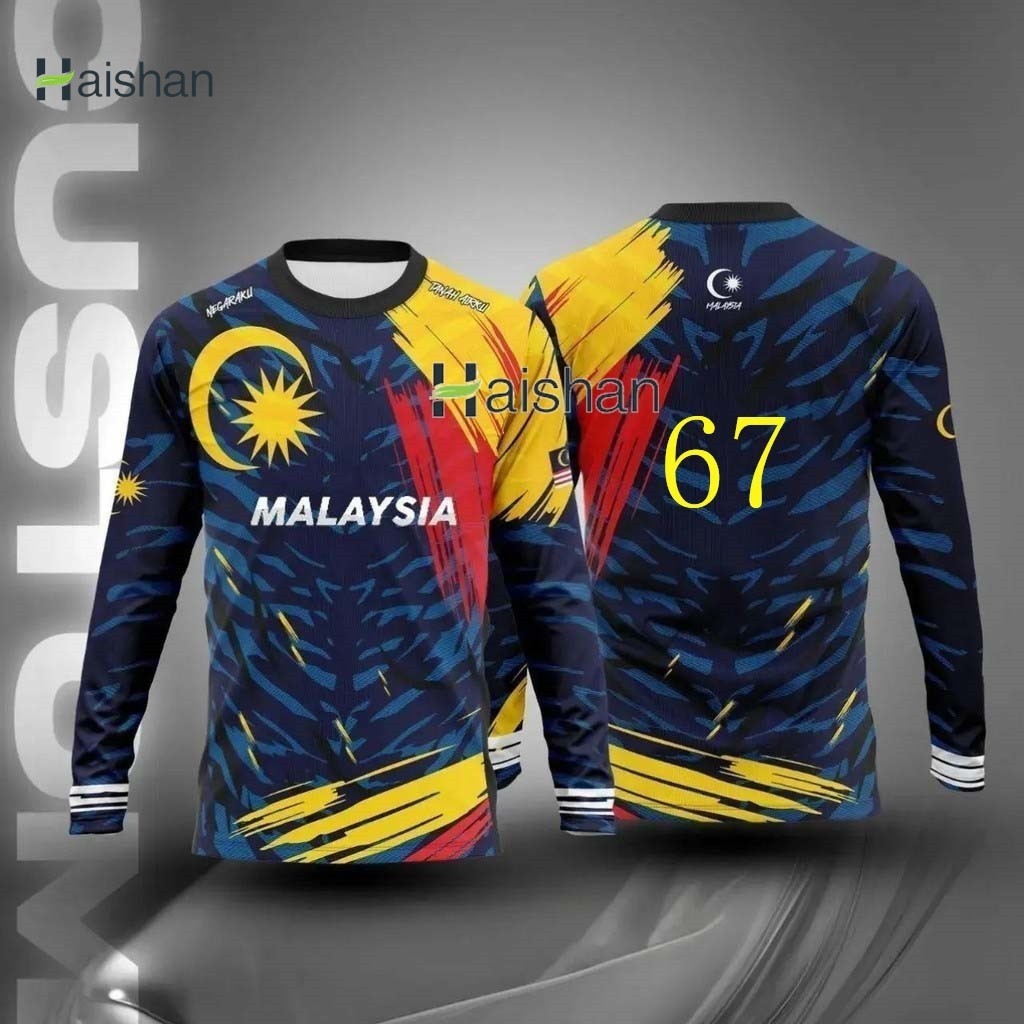 Malaysia 67th Merdeka 2024 Design Sublimation Jersey | Shopee Malaysia