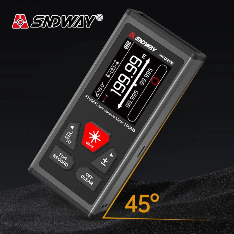 SNDWAY Rangefinder Digital Laser Distance Meter Laser Trena Tape ...