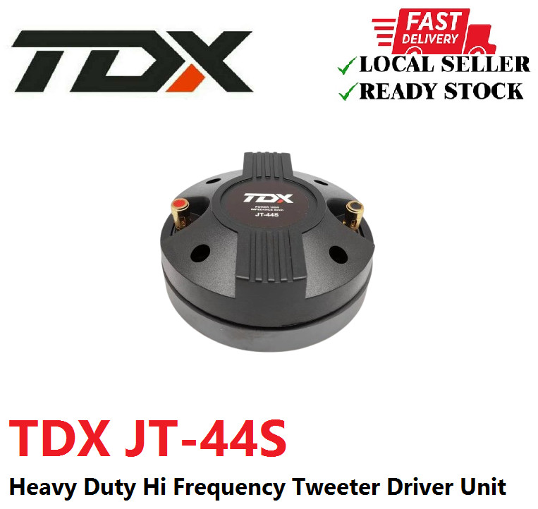 TDX JT-44S Heavy Duty Hi Frequency Tweeter Driver Unit | Shopee Malaysia