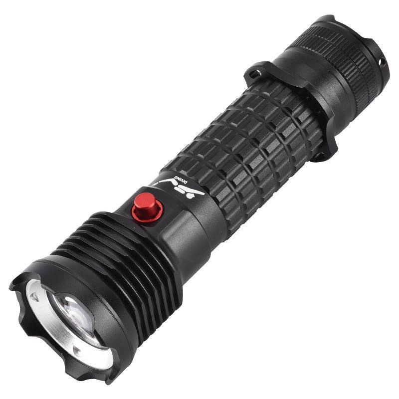 High Power LED Flashlight Professional Diving 800M Strong Light XHP199 ...