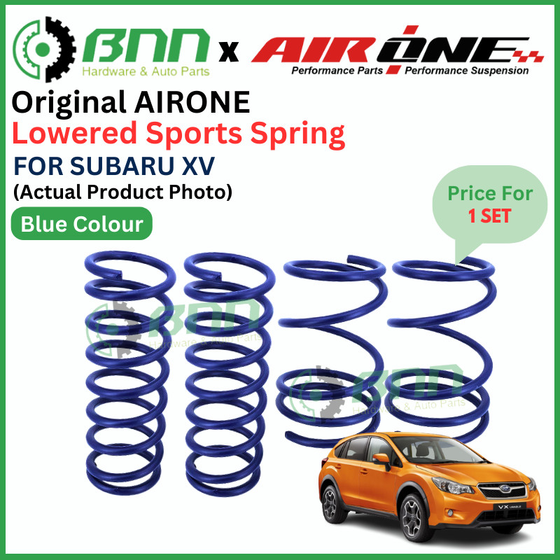 [BNN] AIRONE Subaru XV 2011 - 2016 Lowered Height Sport Spring (Warna ...