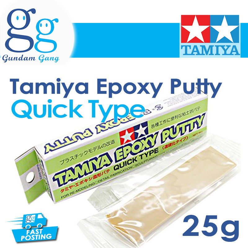 Tamiya Epoxy Putty Smooth Surface | Quick Dry 25g Seamless Seam Lines ...