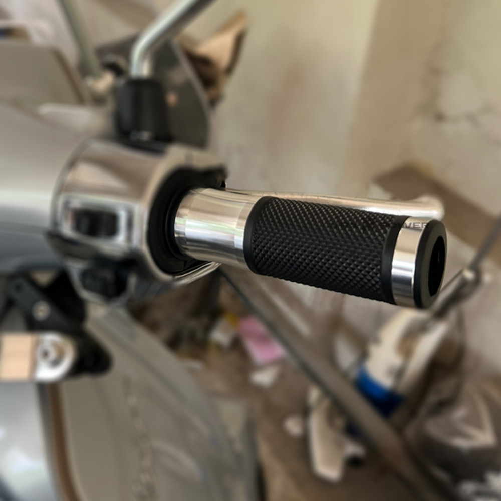 Universal Hand Grips 7/8" 22mm Handlebar Rubber Gel Grip for Vespa ...