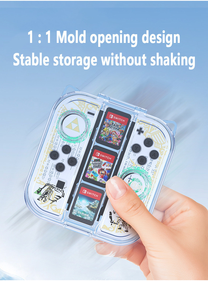 for Nintendo Switch/OLED Joycon Storage Case Portable Box with hanger ...