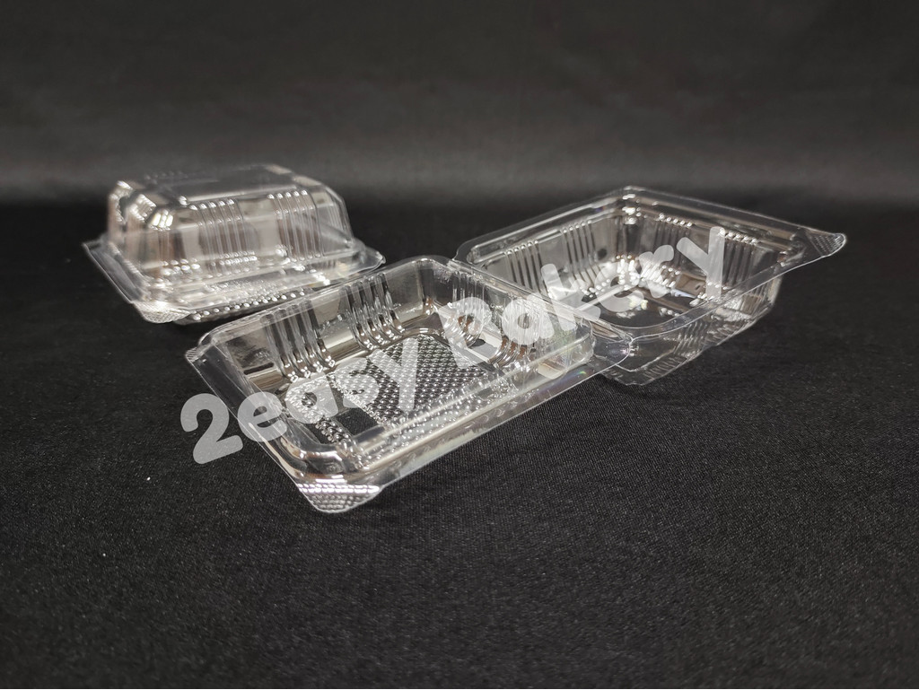 Kuih Container L061 / Disposable Plastic Clear Bakery Container (100pcs ...