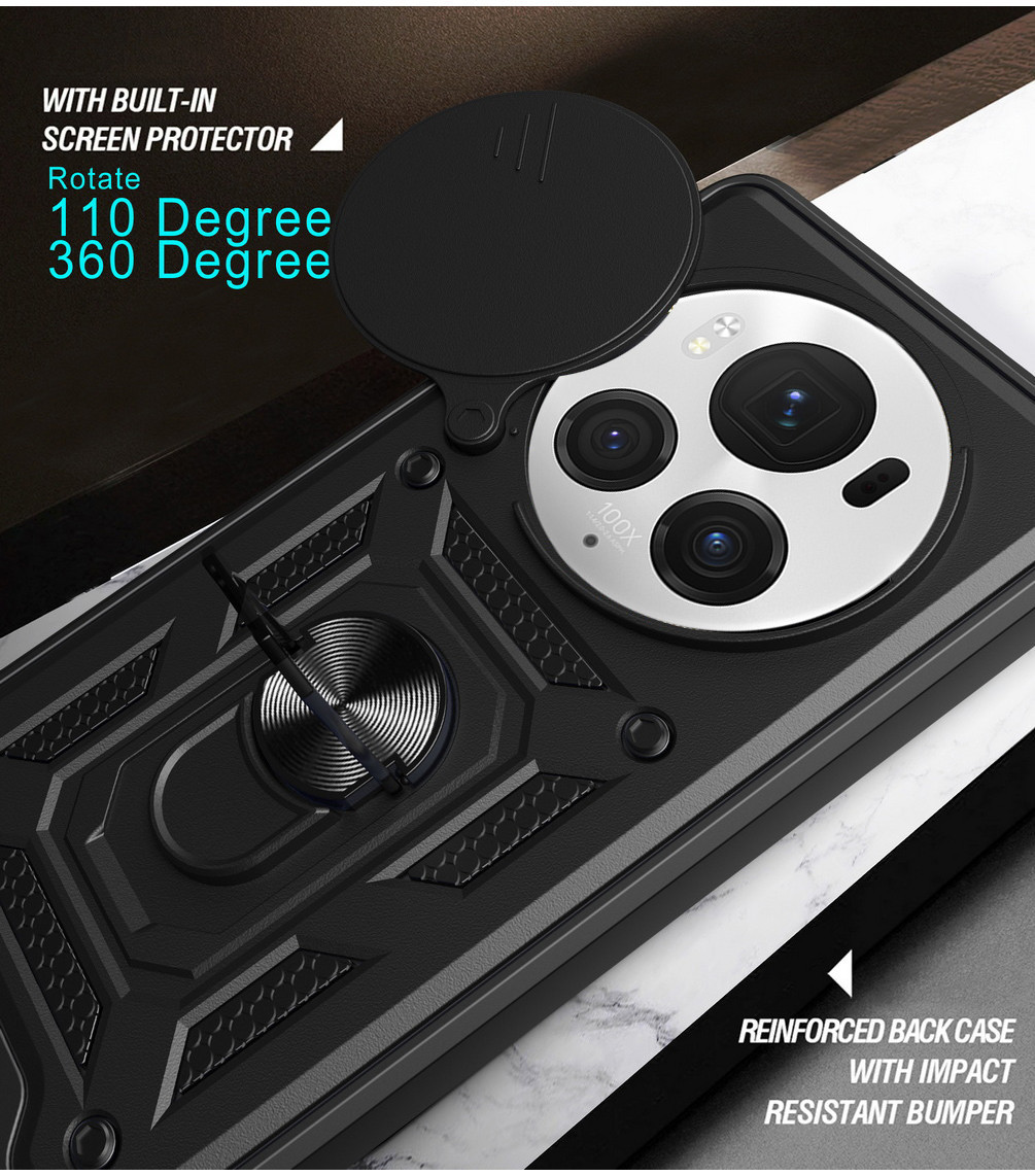 Slide Camera Protect Case for Honor Magic 6 7 Pro 5 4 Lite Honor X9B X8B X6A X7A X8A X8 X9 X7 X6 ...