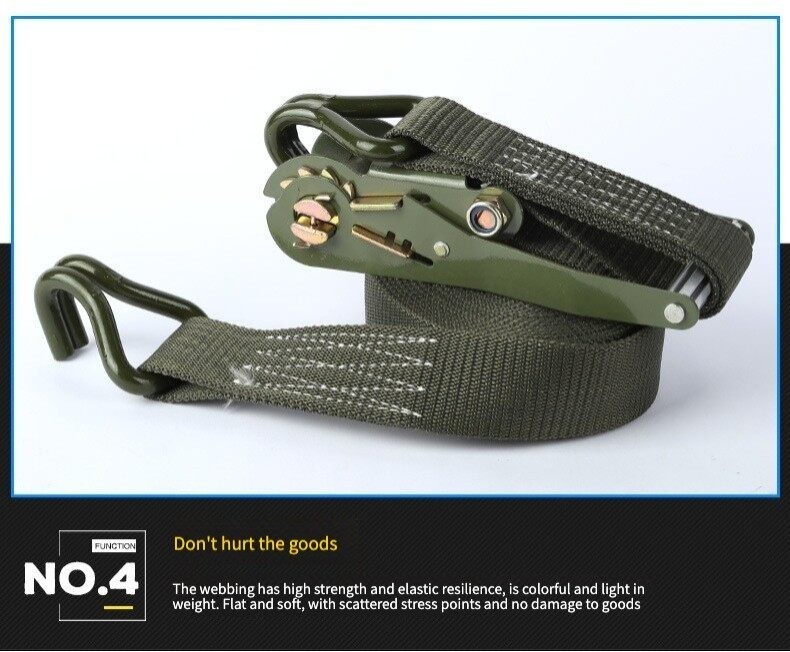 10M Tali Pengikat Barang Heavy Duty Ratchet Tie Down Ratchet Tie Down ...