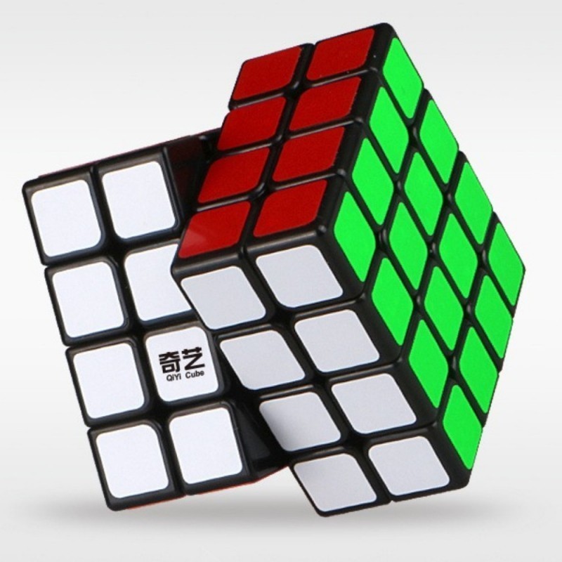 QiYi 4x4 Speed Cube 4x4x4 Magic Cube Qiyuan S3 Stickerless 59mm ...