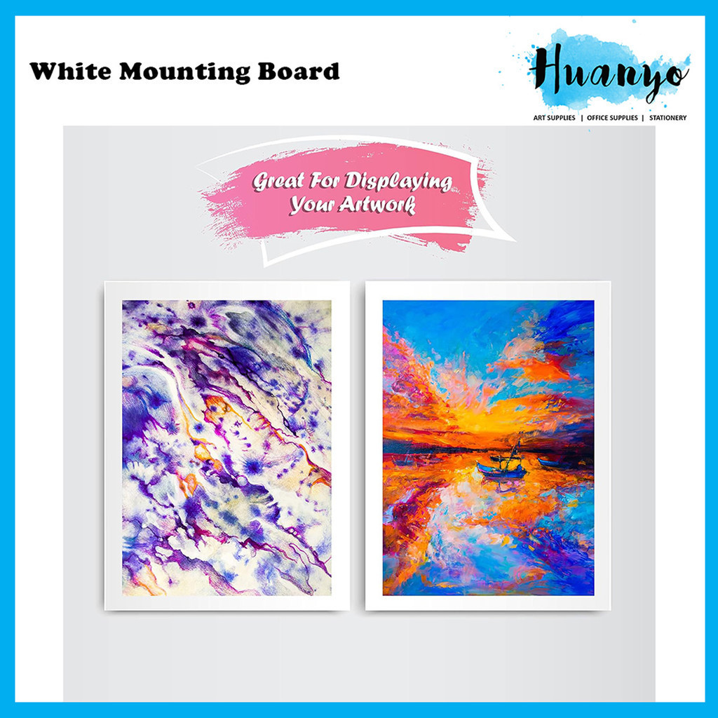 White Mounting Board 20 Inch X 30 Inch (A2+) Per Pcs | Shopee Malaysia
