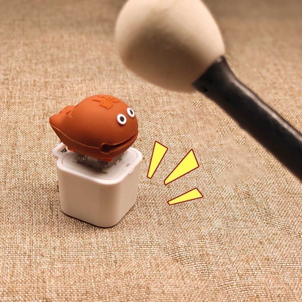 Led Merit +1 Muyu Decompression Keychain Mechanical Keyboard Button ...