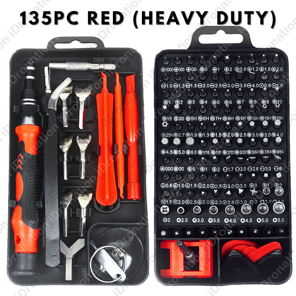 110 115 135 in 1 Magnetics Tool Kit Mobile Phone Repair 115PC Precision ...