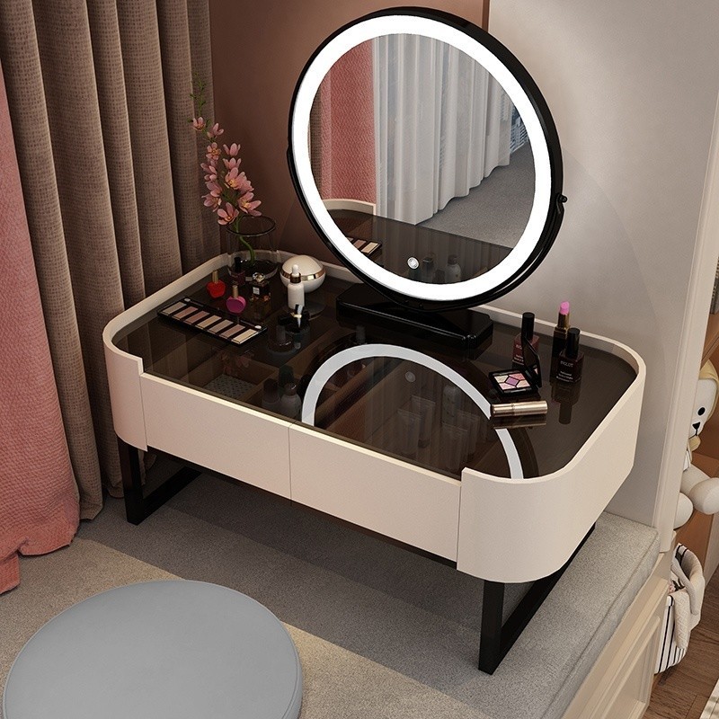 JUJ Light JUJ Modern Minimalist Vanity Make Up Large Storage Capacity ...
