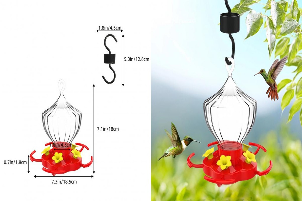 [VM] Prevent Insects Hummingbird Feeder Hummingbird Feeder with Ant ...