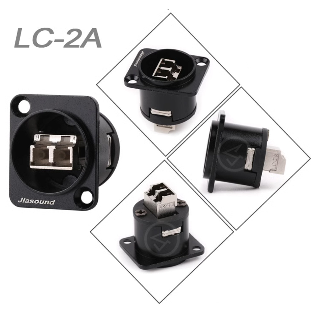 D Type Rack Patch Panel 1U Cabinet Balanced XLR BNC SDI 6.35 CAT6 USB3 ...