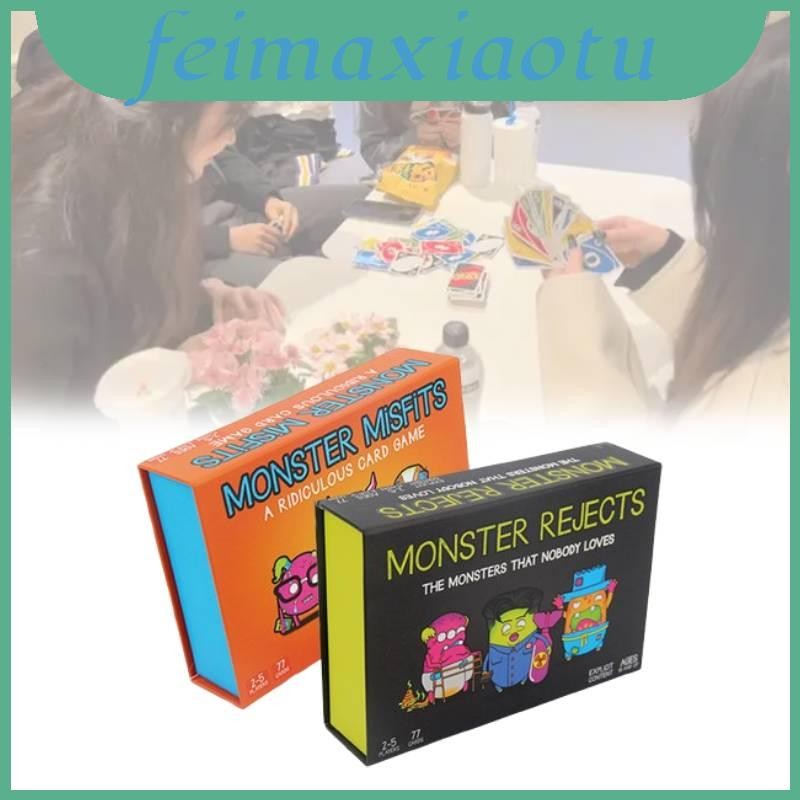 Monster Misfits Creative Rejects Tabletop Card Game Designed For ...