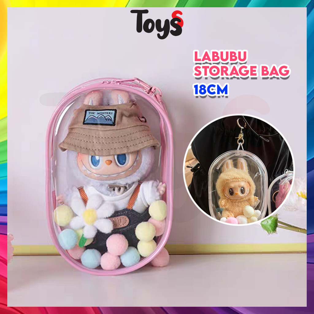 ⚡Toyss Labubu Cover Bag Labubu Casing Labubu V2 Case Labubu保护套 Labubu ...