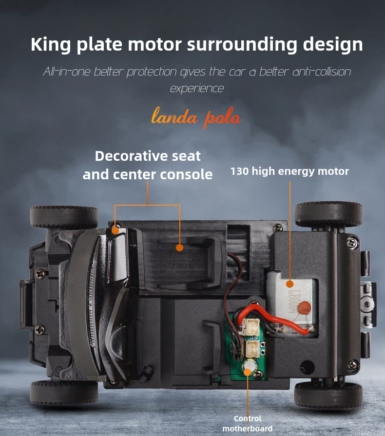 LDR/C 1/28 RTR 4WD RC Drift Car Servo Steering Full Proportional ...