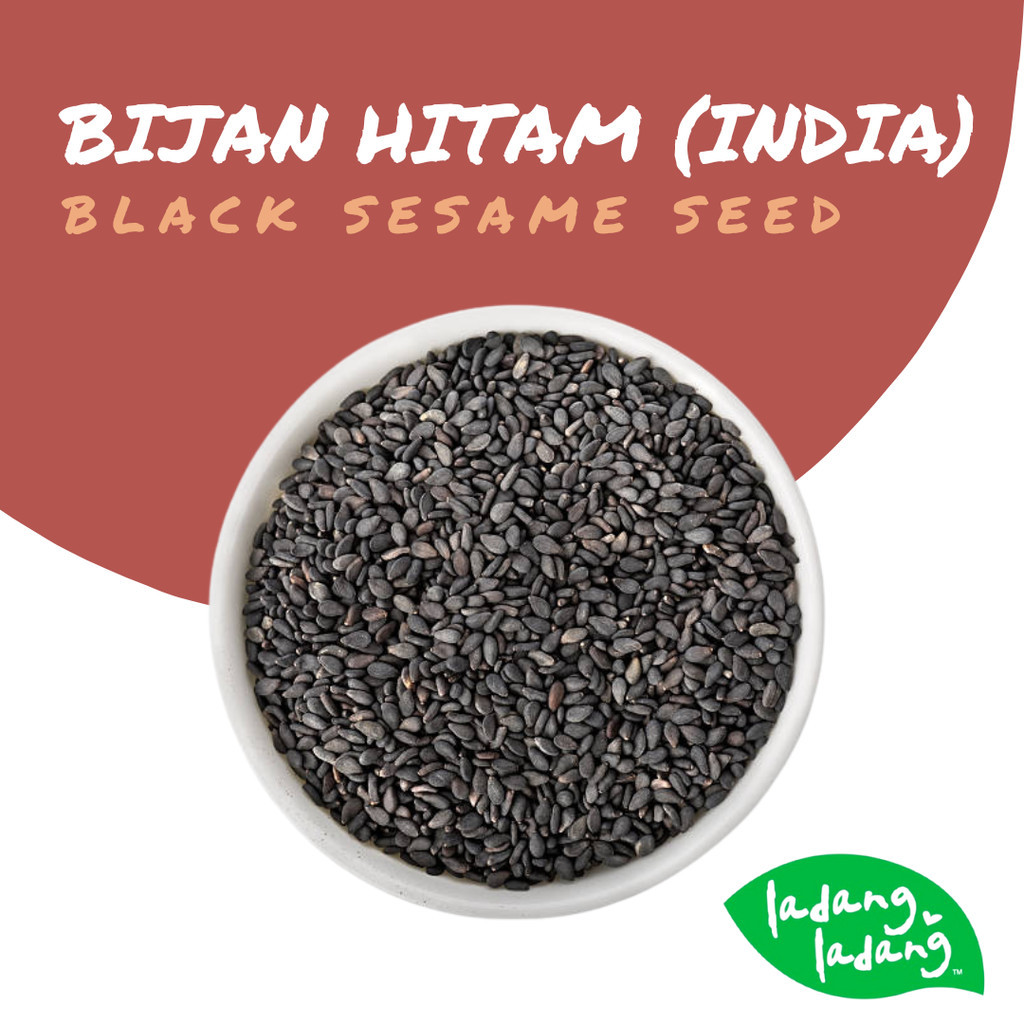 Ladang-Ladang India Black Sesame Seed 500g | Bijan Hitam India 500g ...