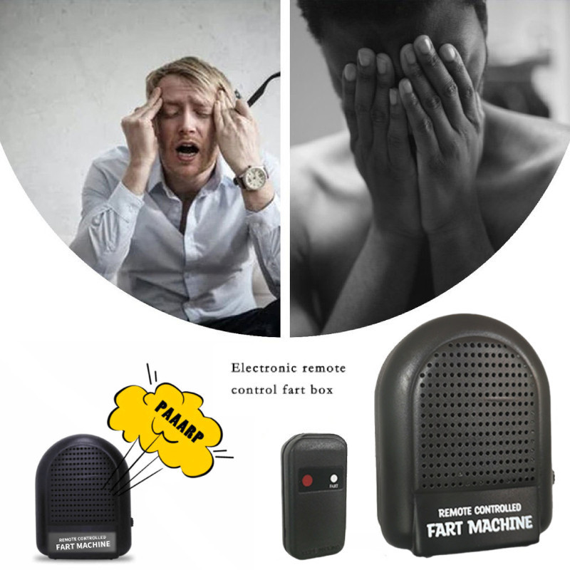 Control Black Remote Fart Machine For Hilarious Gag Gift Fun And Pranks ...