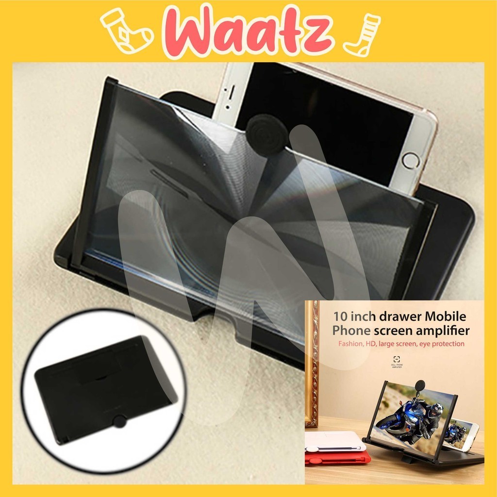 (ACC31) 3D 10inch Mobile Phone Screen Magnifier HD Video Amplifier ...