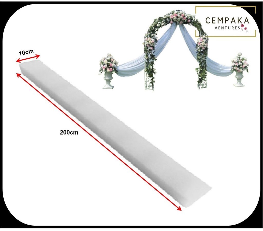 Span Petak Panjang untuk gubahan bunga pelamin hiasan hantaran | Floral ...