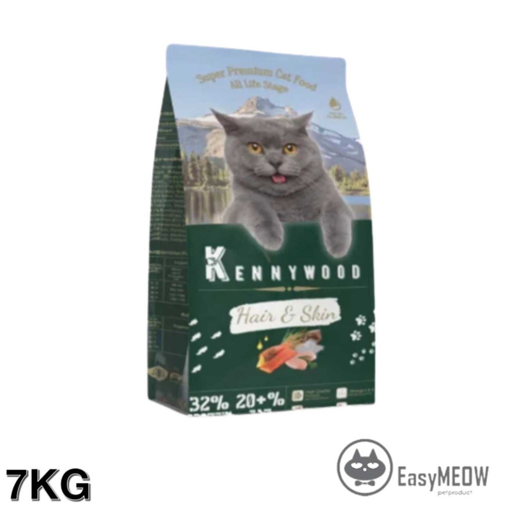 KENNY WOOD CAT FOOD 7KG (HAIR & SKIN) | Shopee Malaysia