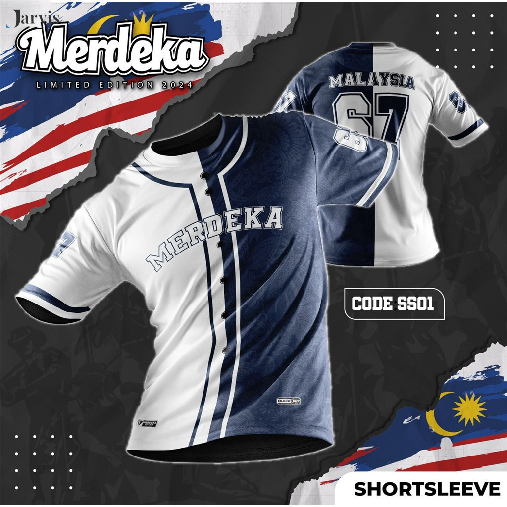 2024 New Summer Jersey Malaysia Merdeka 67 Special Edition Independent ...