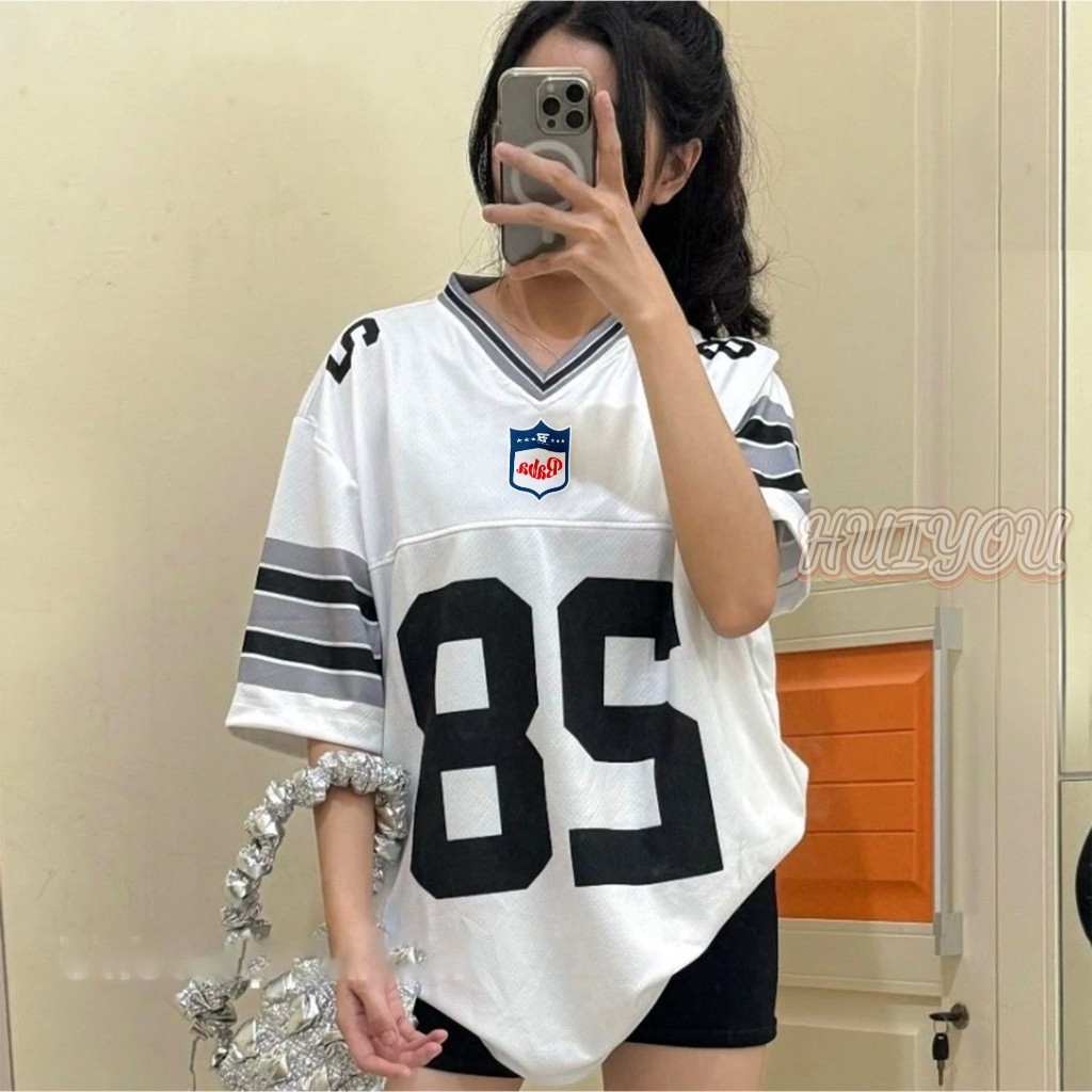【Free Custom Name & Number】Jersey NFL Oversize Jersey Streetwear ...