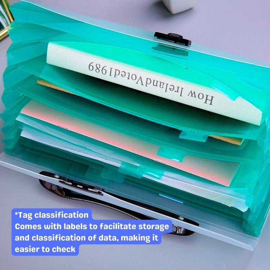 M&G A4 Expanding File 12 Pockets (Free Sticker Label) | Shopee Malaysia