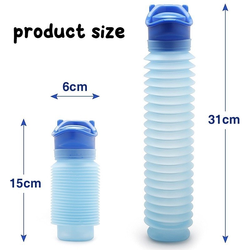 Outdoor Travel Camping Emergency Urinal Adult Blue Large Car Urinal ...