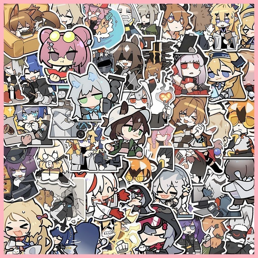 [GUYN] Sticker Arknights (103 Sheets) Amiya Hot-selling Game Arknights ...