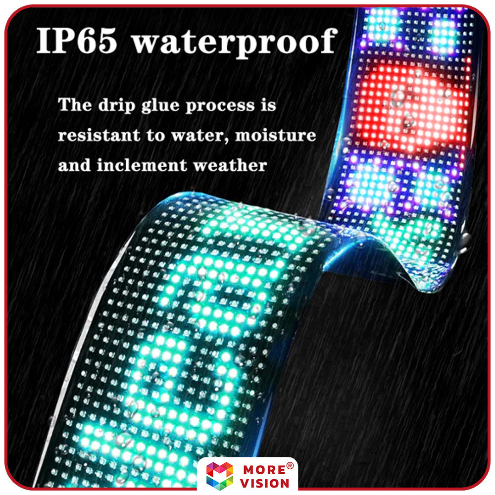 LED Matrix Pixel Panel Bluetooth APP USB Flexible Addressable RGB ...