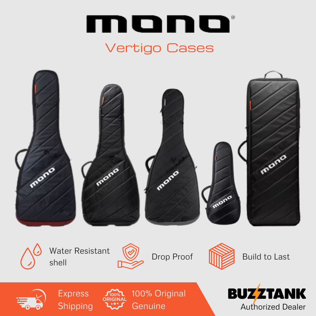 MONO Vertigo (Acoustic Electric Bass Keyboard / Guitar Case ) , Black ...