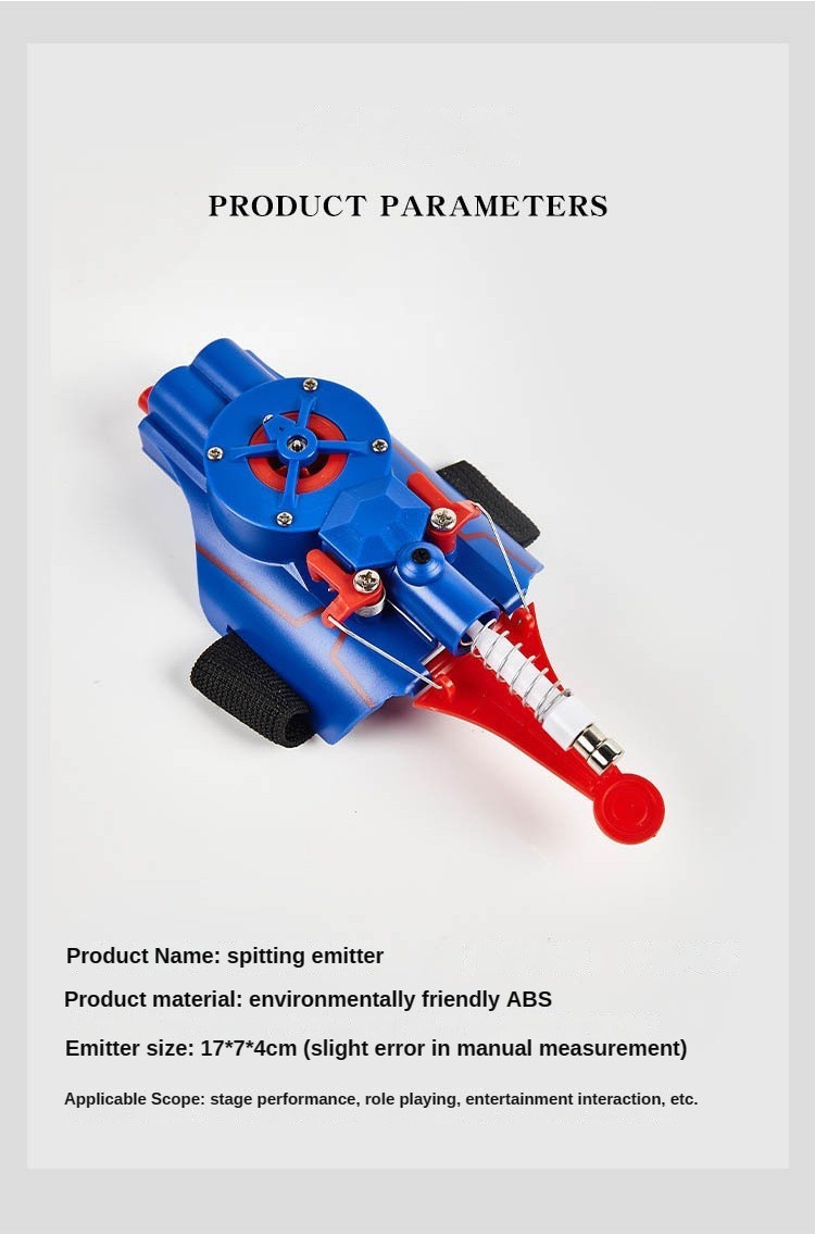 Ship 24H Spiderman Web Shooter Spider-Man Silk Launcher Auto ...