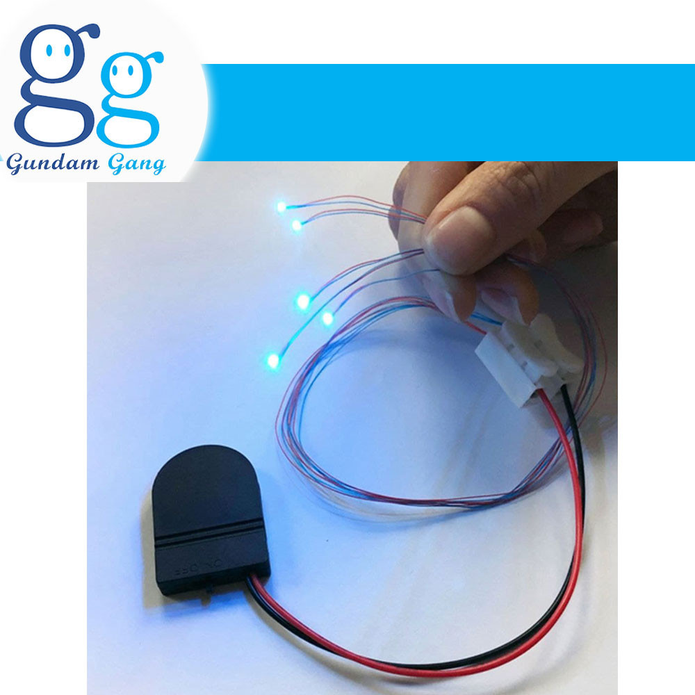 Line LED 5pcs 30cm 5v + Battery Pack Gunpla Modification Custom Scale ...
